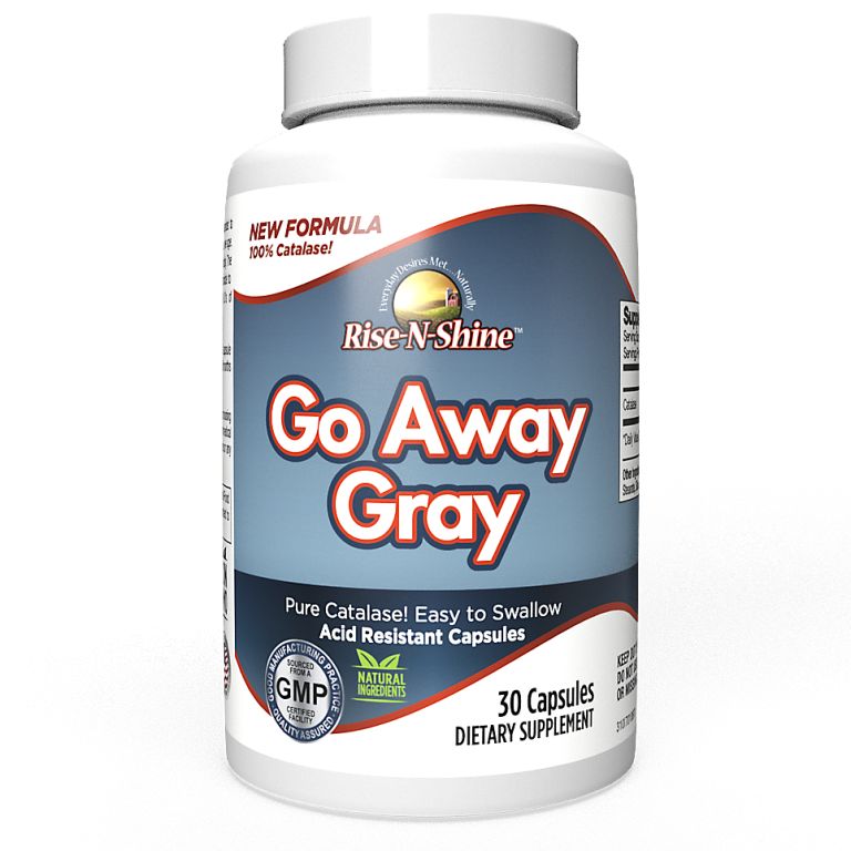 GO AWAY GRAY® 15.000 IU - 30 Caps – Greyhairsolution.com